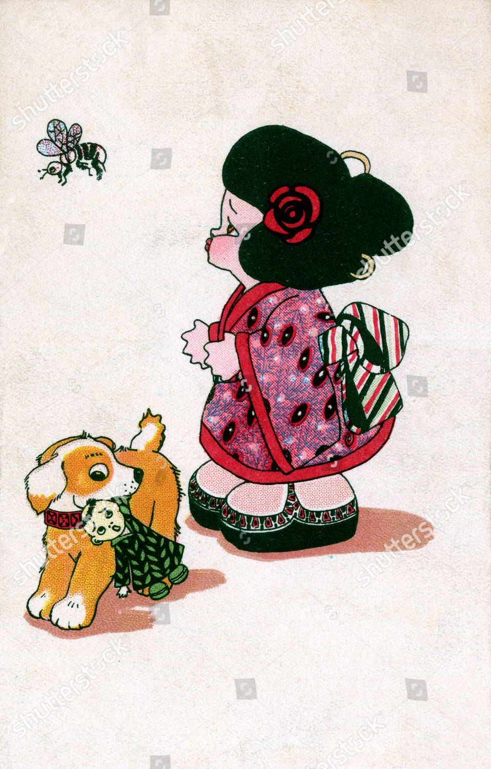 European Kitsch Take On Japanese Style Editorial Stock Photo - Stock ...