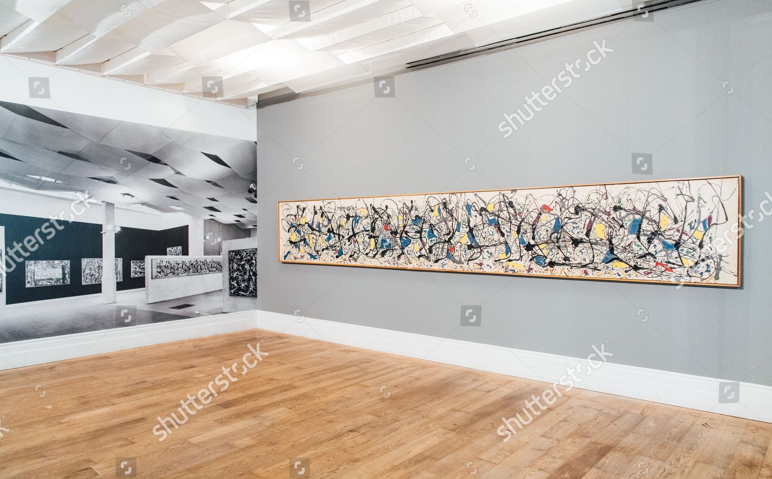 Summertime 9a By Jackson Pollock Editorial Stock Photo - Stock Image ...