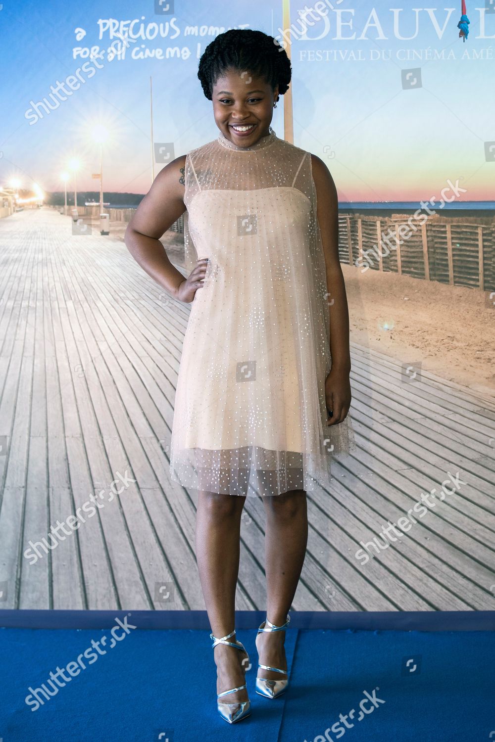 Us Actress Dominique Fishback Poses Photographers Editorial Stock Photo ...