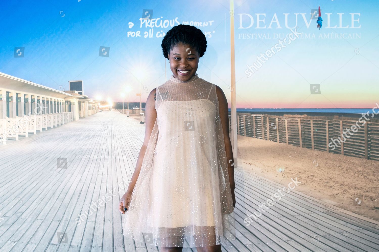 Us Actress Dominique Fishback Poses Photographers Editorial Stock Photo ...