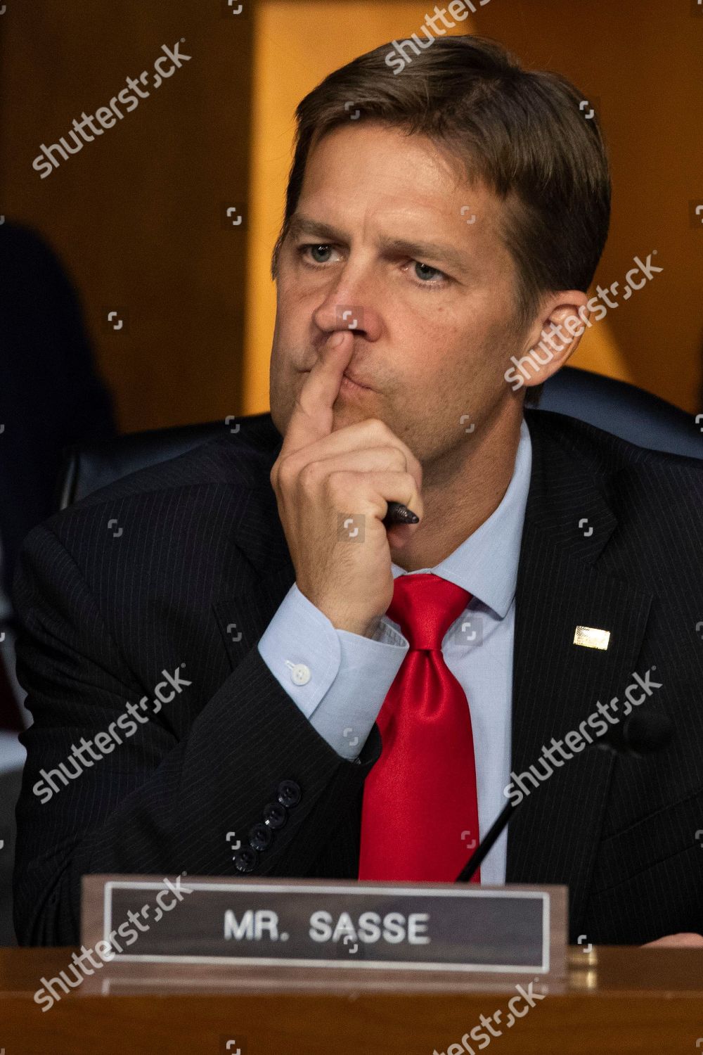Senator Ben Sasse Republican Nebraska During Editorial Stock Photo ...