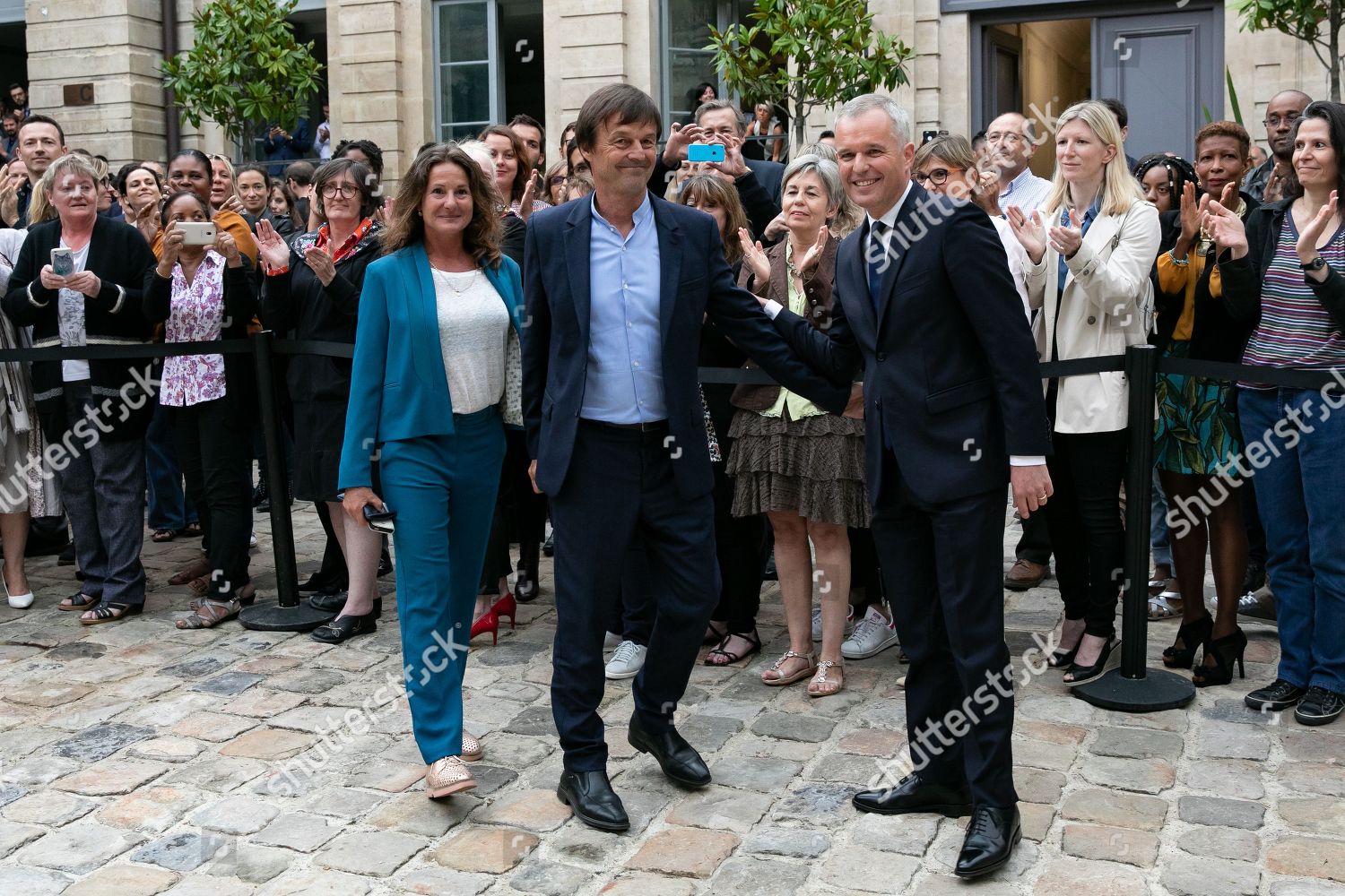 Nicolas Hulot Wife Isabelle Patissier Francois Editorial Stock Photo ...