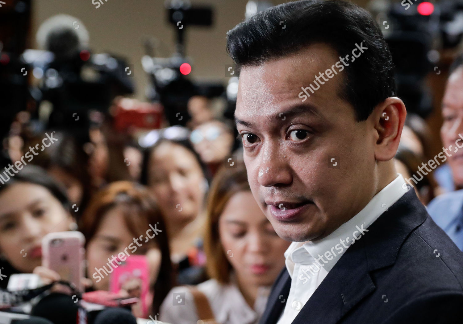 Philippine Senator Antonio Trillanes Iv Former Editorial Stock Photo ...
