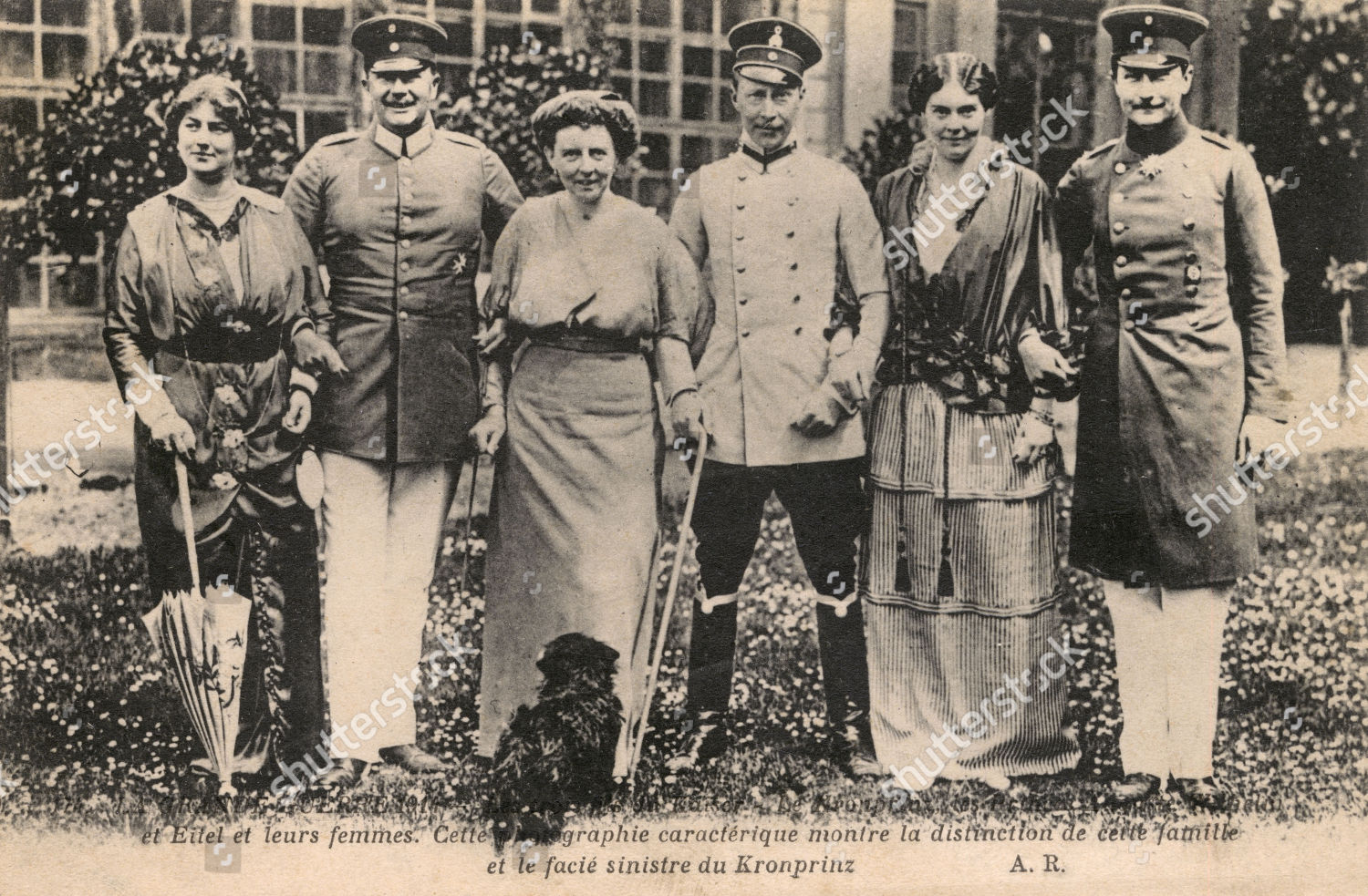 Three Sons Kaiser Wilhelm Ii Pictured Editorial Stock Photo - Stock ...