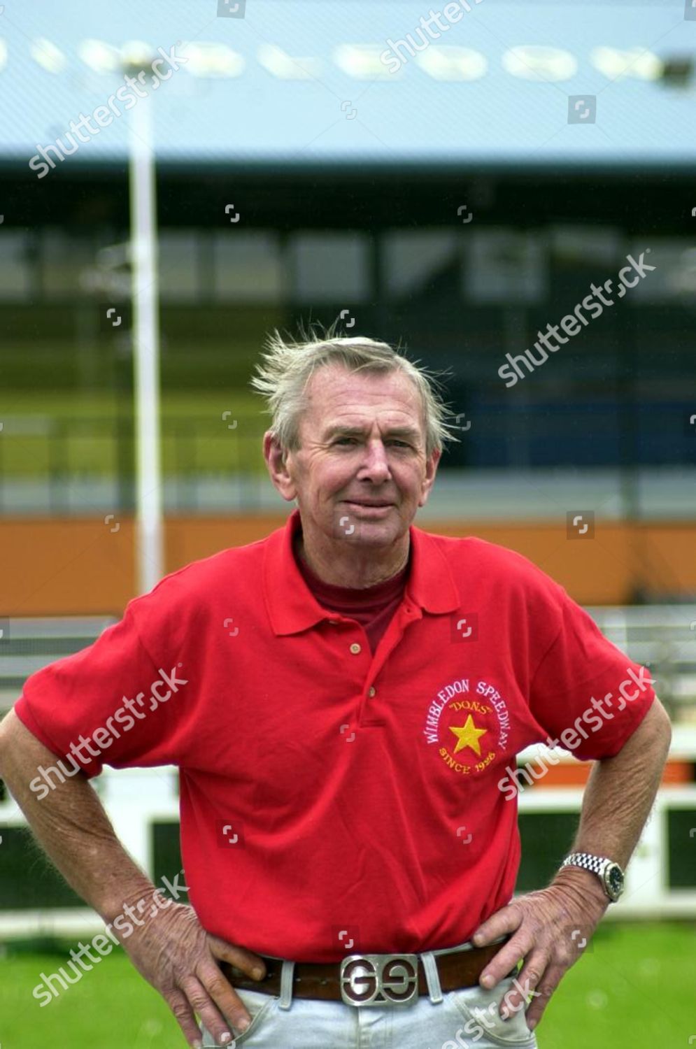 Speedway Legend Ronnie Moore Wimbledon Speedway Editorial Stock Photo ...