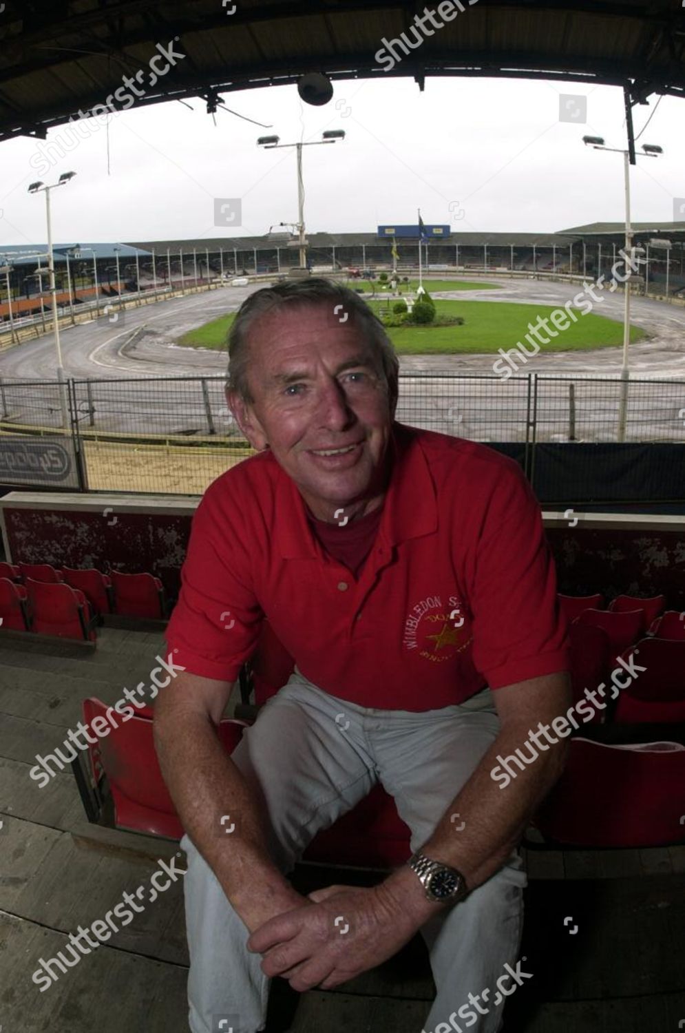 Speedway Legend Ronnie Moore Wimbledon Speedway Editorial Stock Photo ...