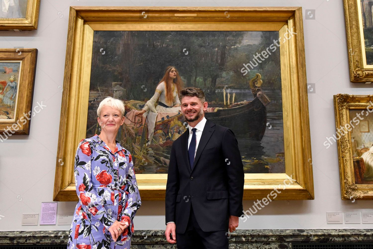 Maria Balshaw Director Tate Nick Mitzevich Editorial Stock Photo ...