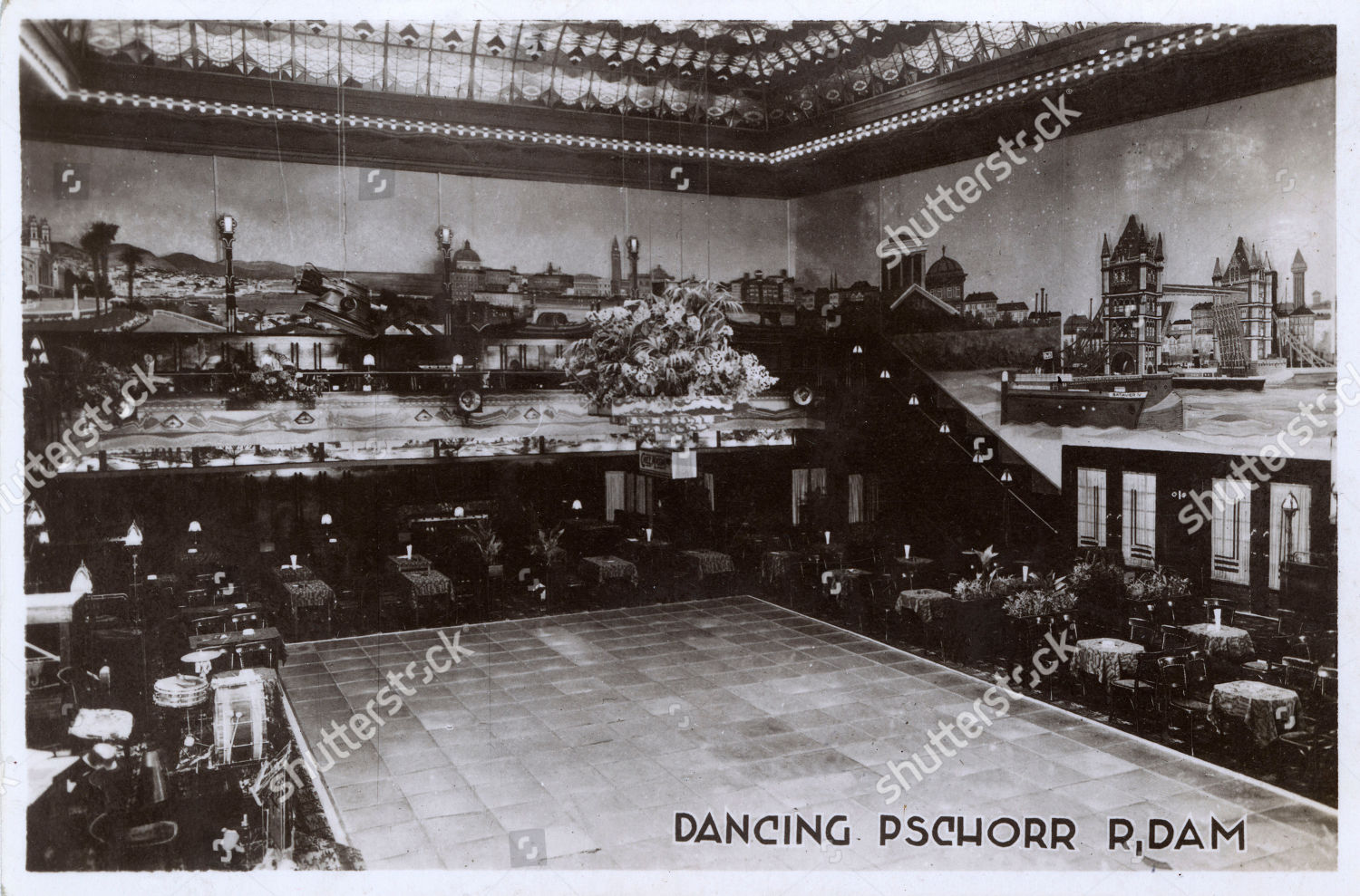 Dinner Dance Hall Cafe Restaurant Pschorr Editorial Stock Photo - Stock ...