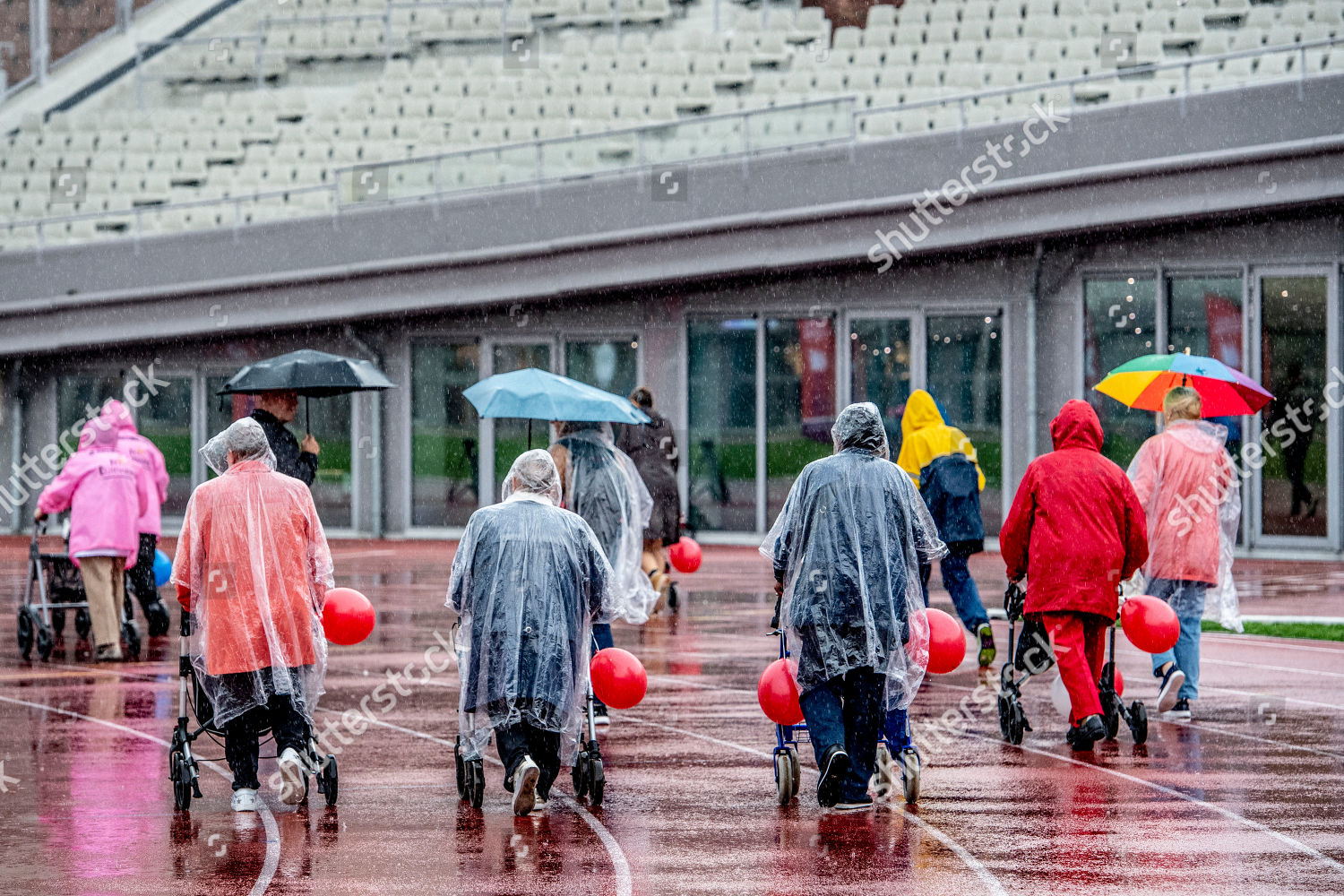 People Take Part Rollator Race Editorial Stock Photo - Stock Image ...