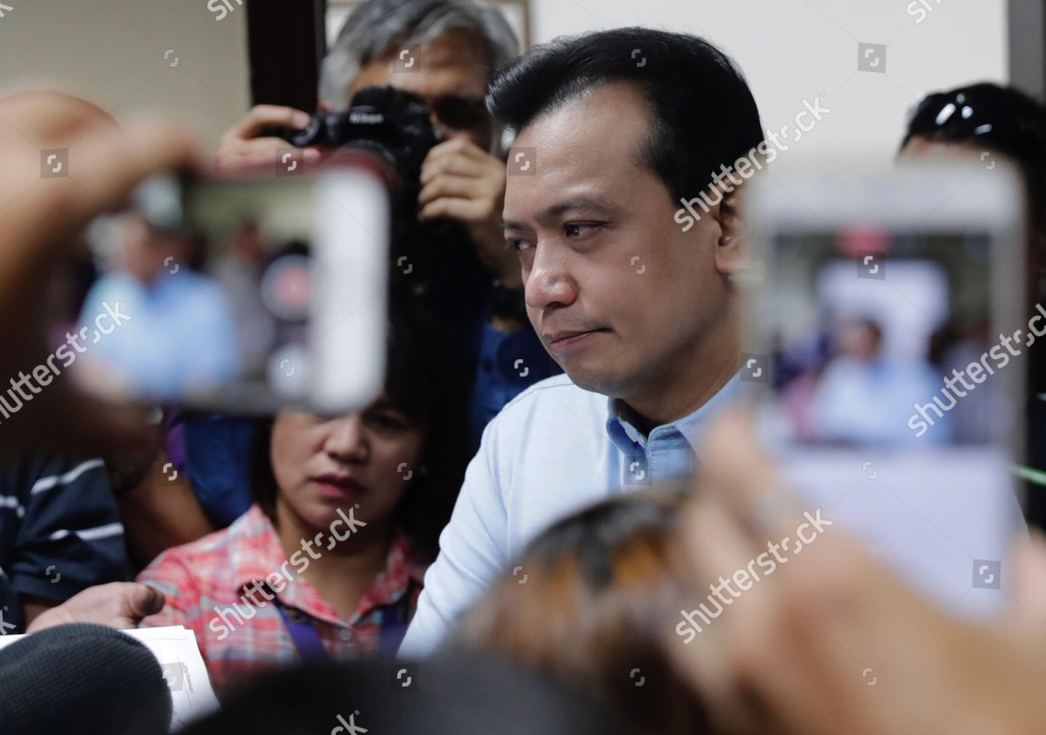 Philippine Senator Antonio Trillanes Iv Former Editorial Stock Photo ...