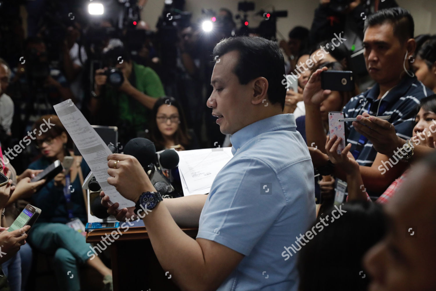 Philippine Senator Antonio Trillanes Iv C Editorial Stock Photo - Stock ...