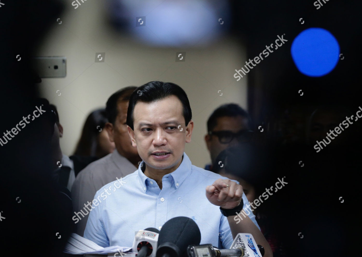 Philippine Senator Antonio Trillanes Iv Former Editorial Stock Photo ...