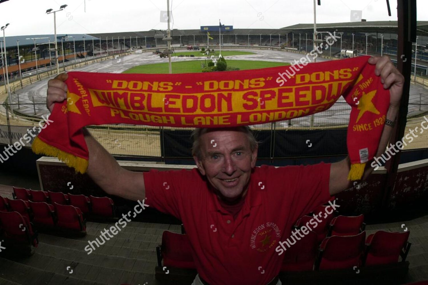 Speedway Legend Ronnie Moore Wimbledon Speedway Editorial Stock Photo ...