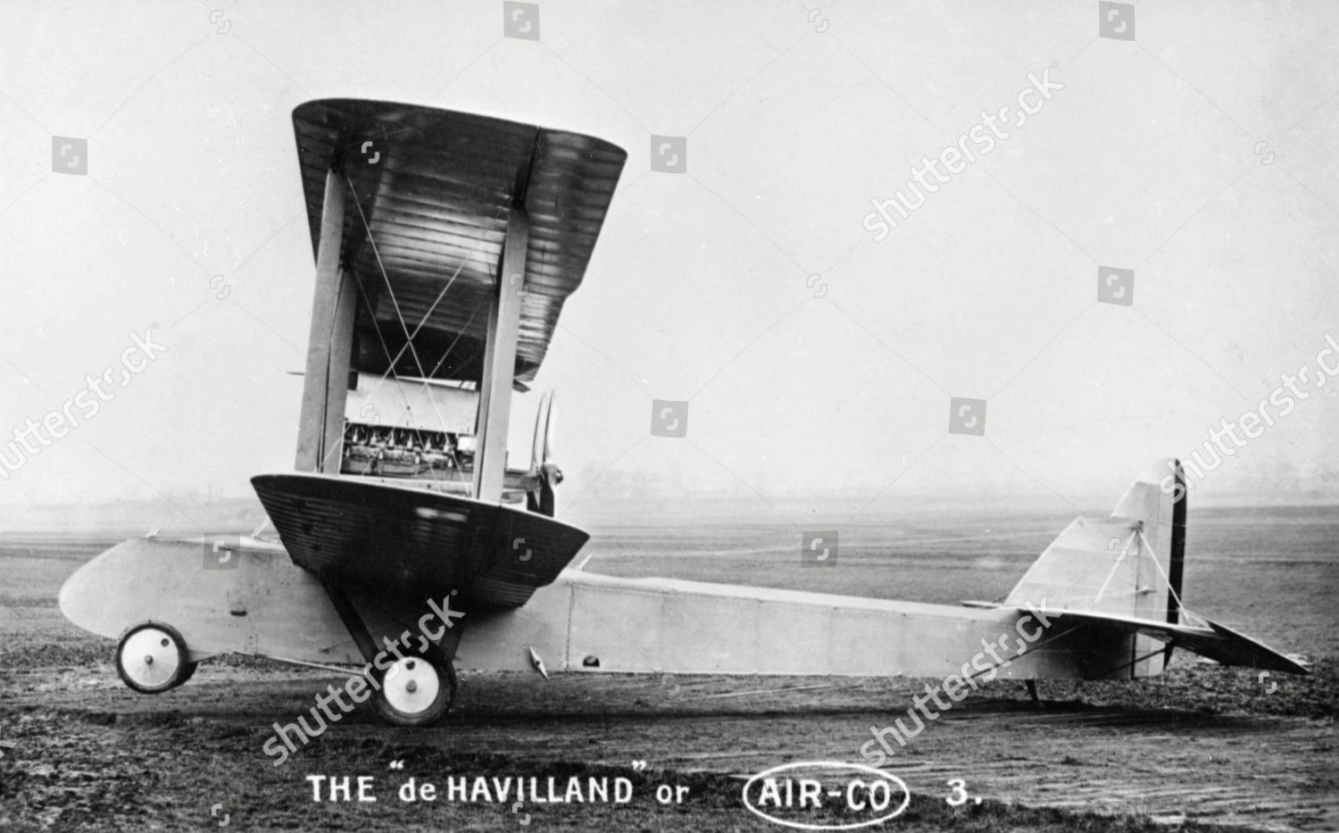 De Havilland Airco British Biplane On Editorial Stock Photo - Stock ...