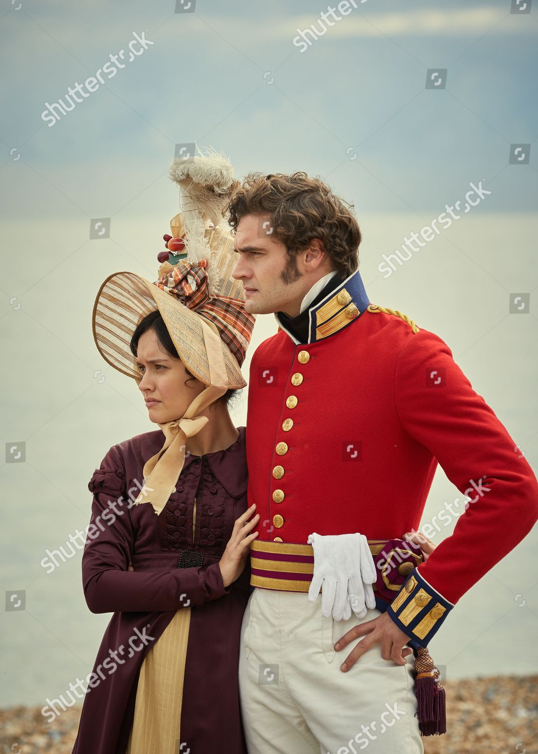 Olivia Cooke Becky Sharp Tom Bateman Editorial Stock Photo - Stock ...