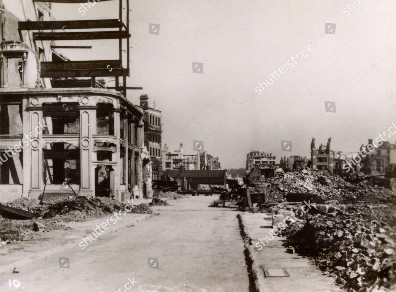 Bomb Damage London New Basinghall Street Editorial Stock Photo - Stock ...