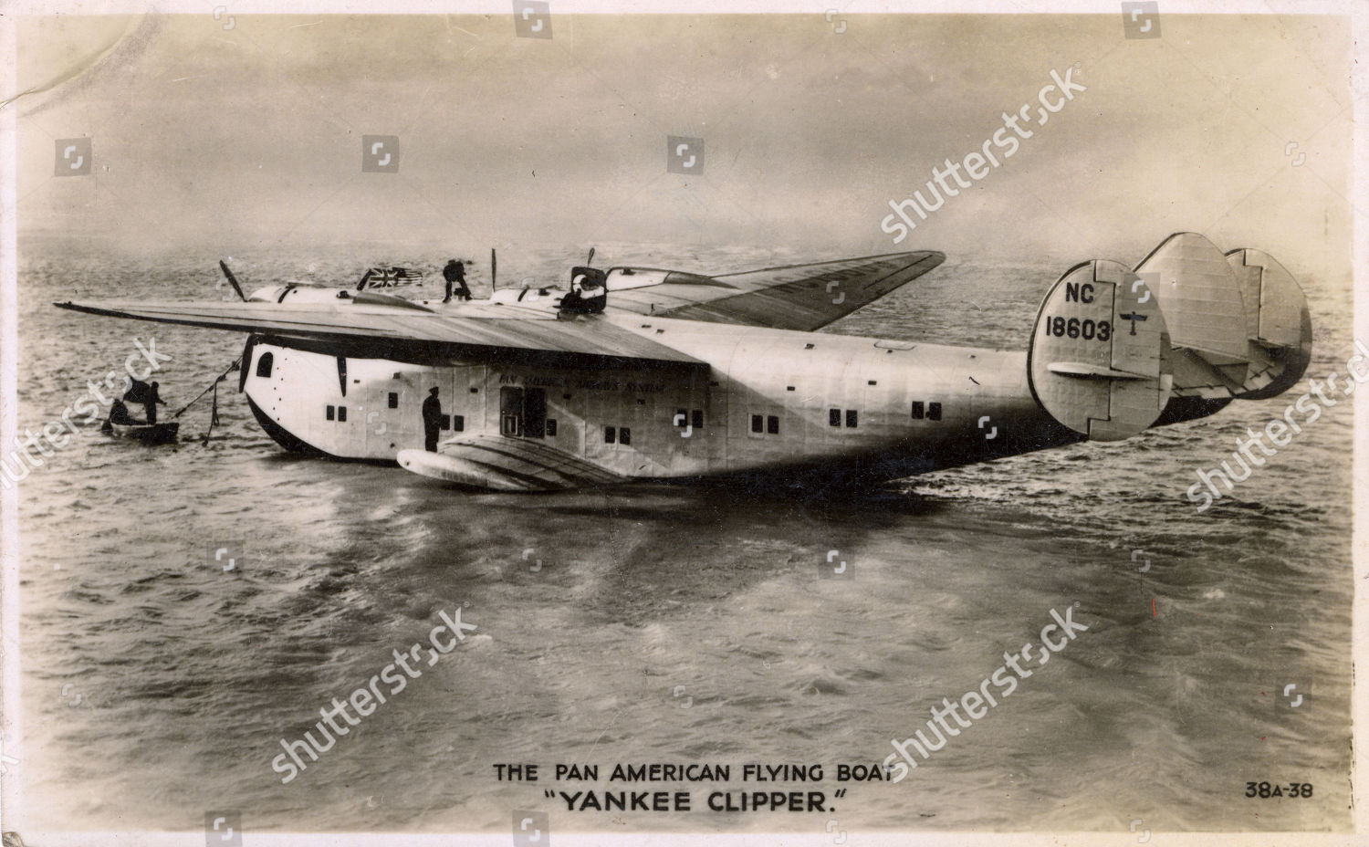 Pan American Boeing 314 Yankee Clipper Editorial Stock Photo - Stock ...