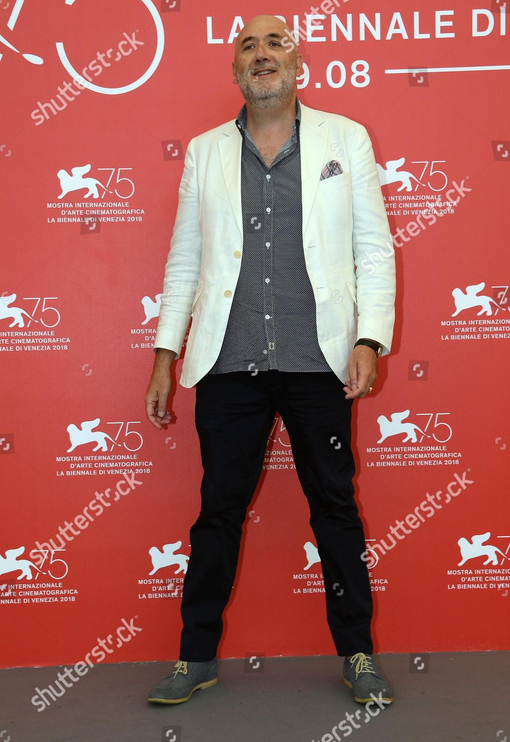 Italian Actor Paolo Fosso Poses During Editorial Stock Photo - Stock ...