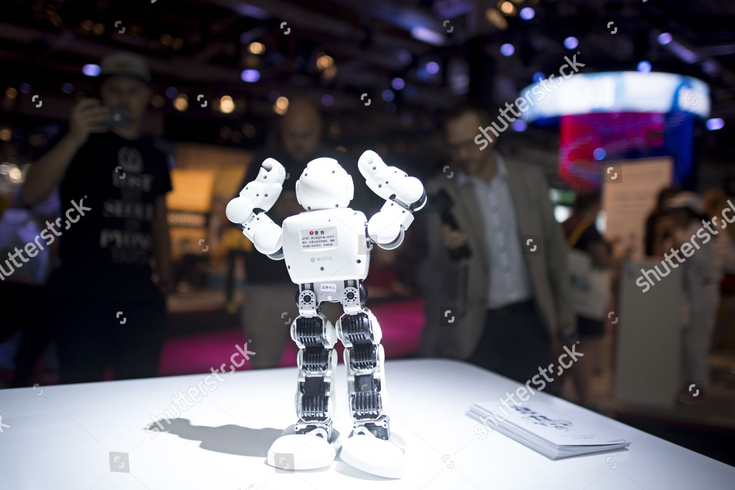 Alpha 1e Robots Dance Booth Ubtech Editorial Stock Photo - Stock Image ...