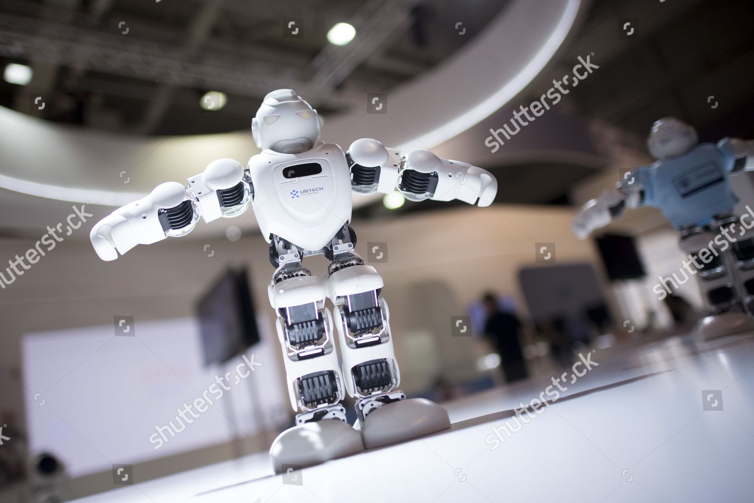 Alpha 1e Robots Dance Booth Ubtech Editorial Stock Photo - Stock Image | Shutterstock