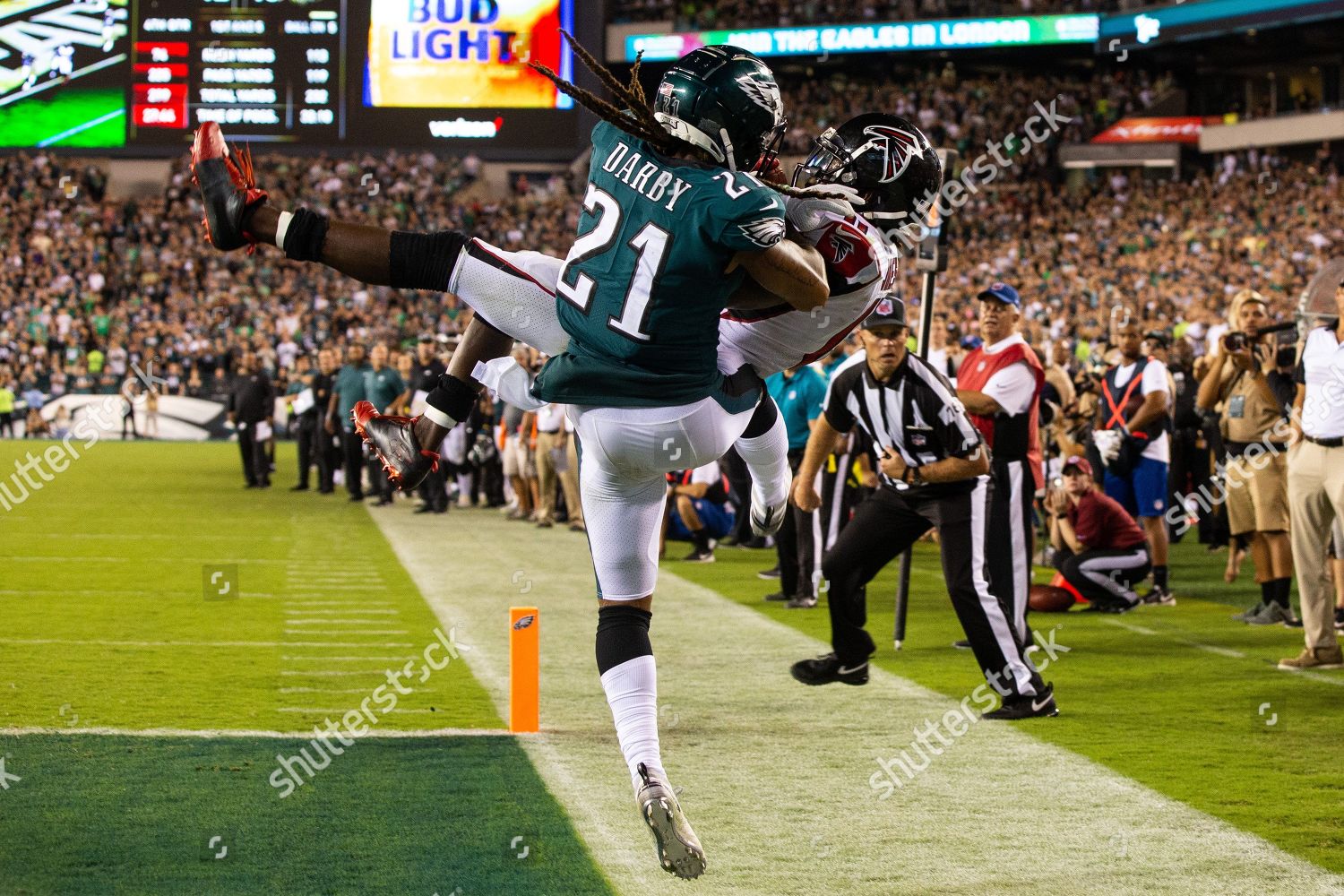 Philadelphia Eagles Cornerback Ronald Darby 21 Editorial Stock Photo ...