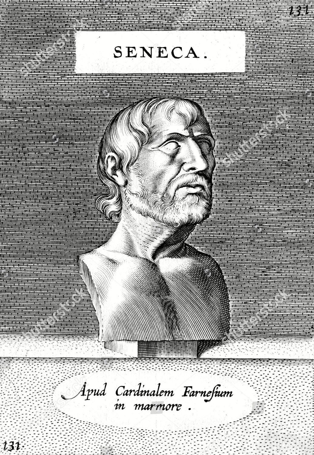Lucius Annaeus Seneca Younger 65 Ad Editorial Stock Photo - Stock Image ...