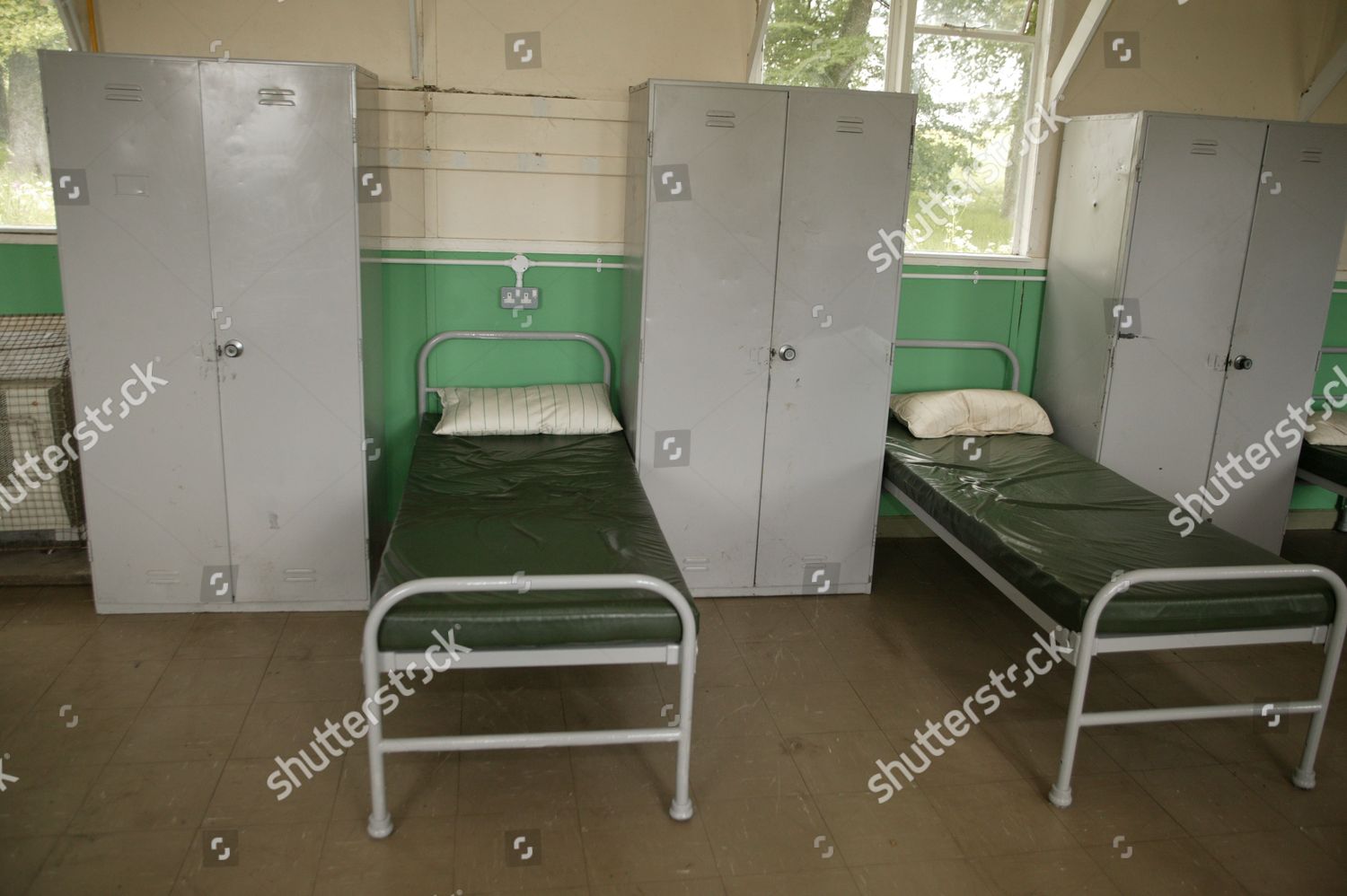 Bad Lads Army Barracks Beds Editorial Stock Photo - Stock Image ...