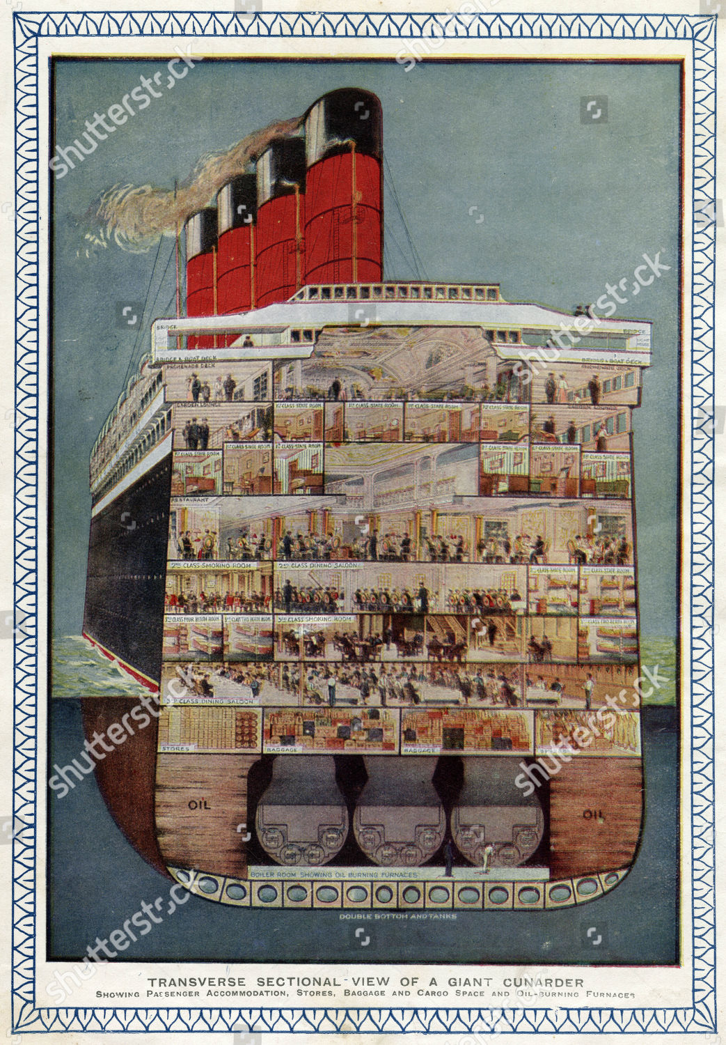 Rms Aquitania Interior