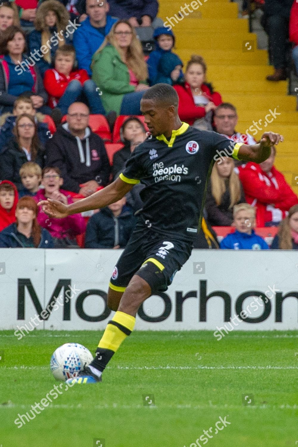 Crawley Town Defender Lewis Young During Editorial Stock Photo - Stock ...