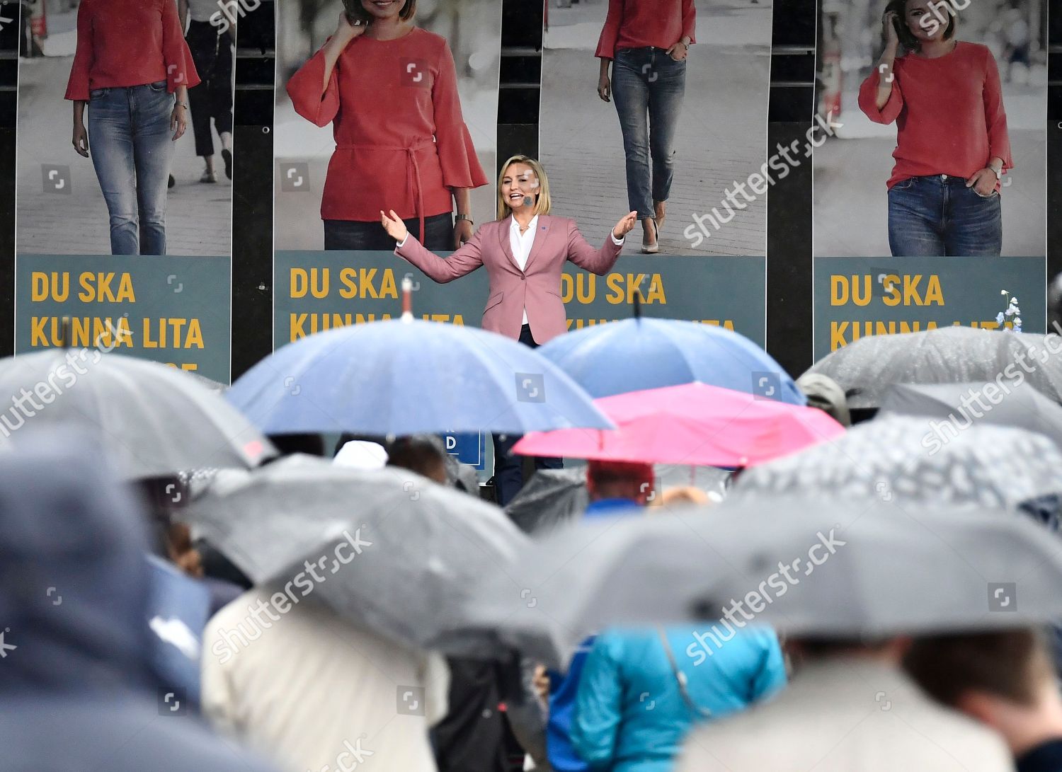 Ebba Busch Thor C Background Leader Editorial Stock Photo - Stock Image ...