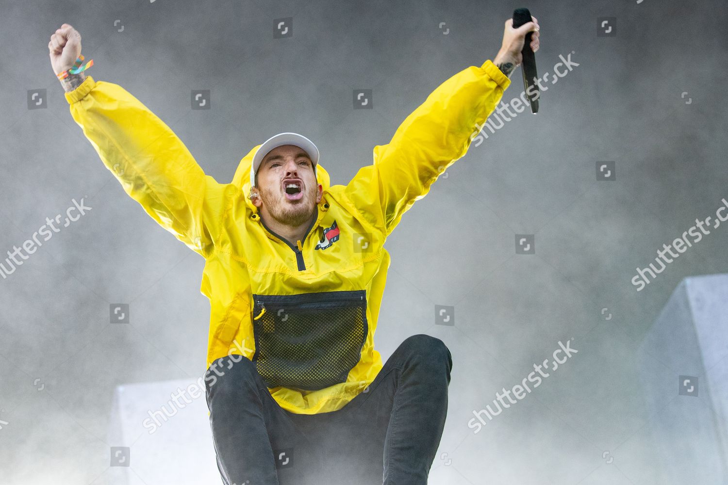 Germanus Rapper Casper Performs During Lollapalooza Editorial Stock ...