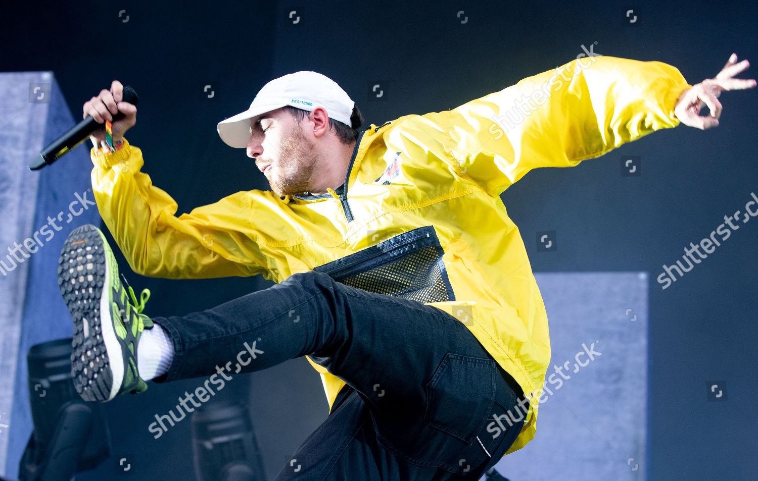 Germanus Rapper Casper Performs During Lollapalooza Editorial Stock ...