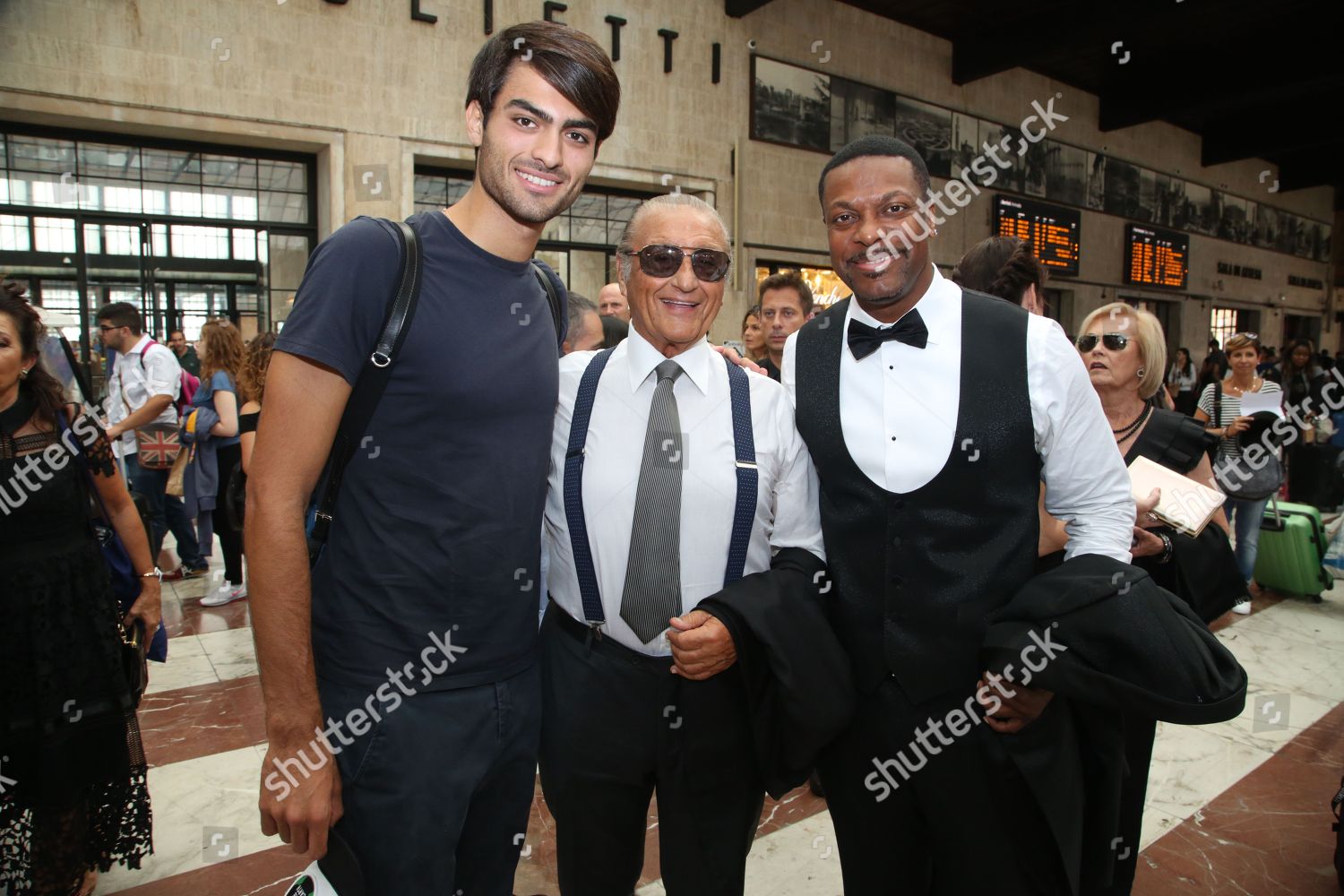 Matteo Bocelli Chris Tucker Editorial Stock Photo - Stock Image ...