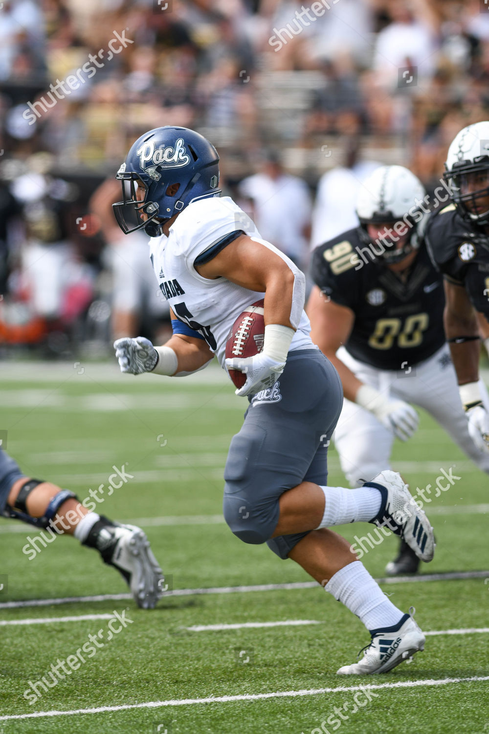 Nevada Running Back Toa Taua 35 Editorial Stock Photo - Stock Image ...
