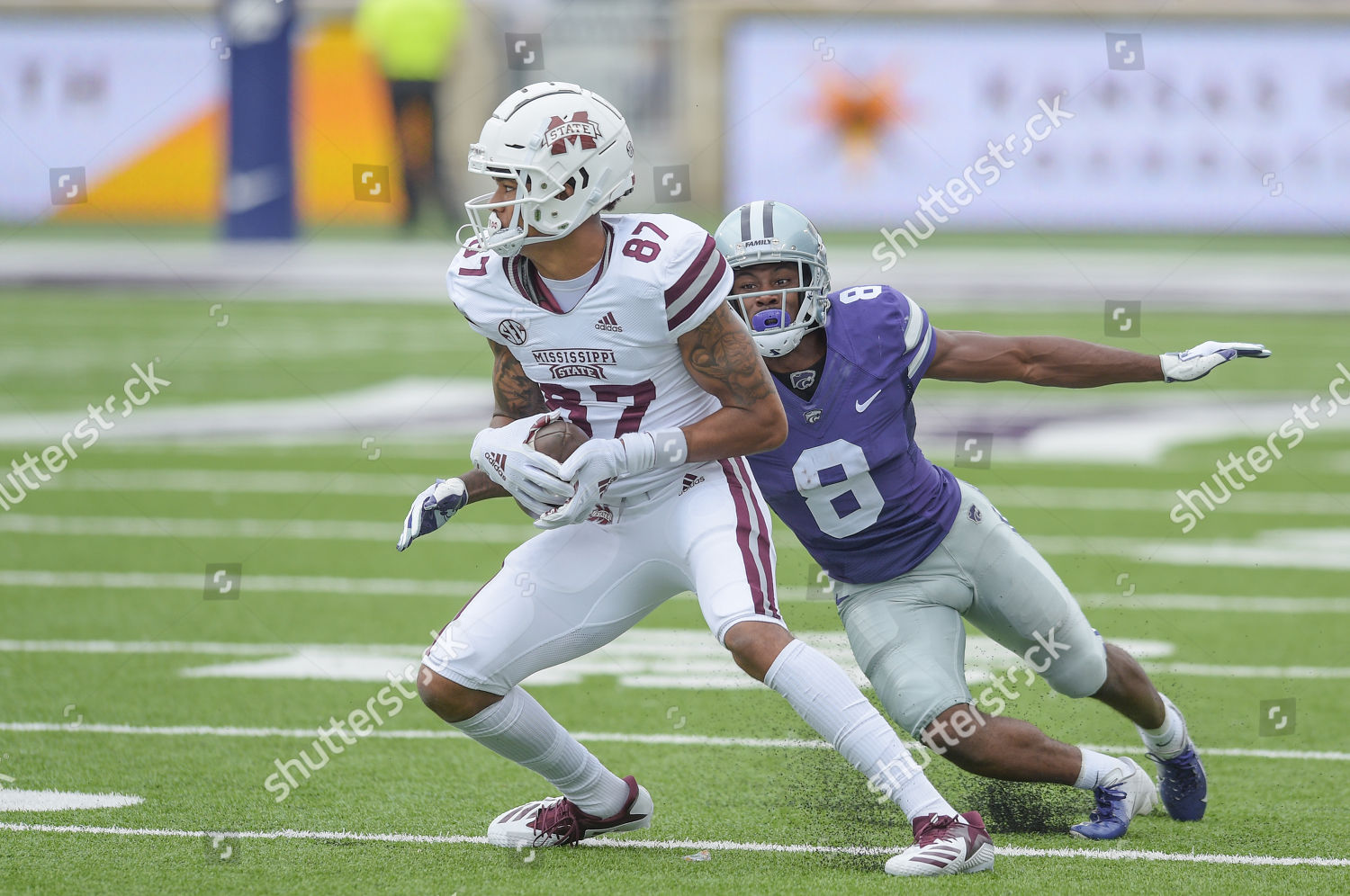 Mississippi State Bulldogs Wide Receiver Osirus Editorial Stock Photo ...