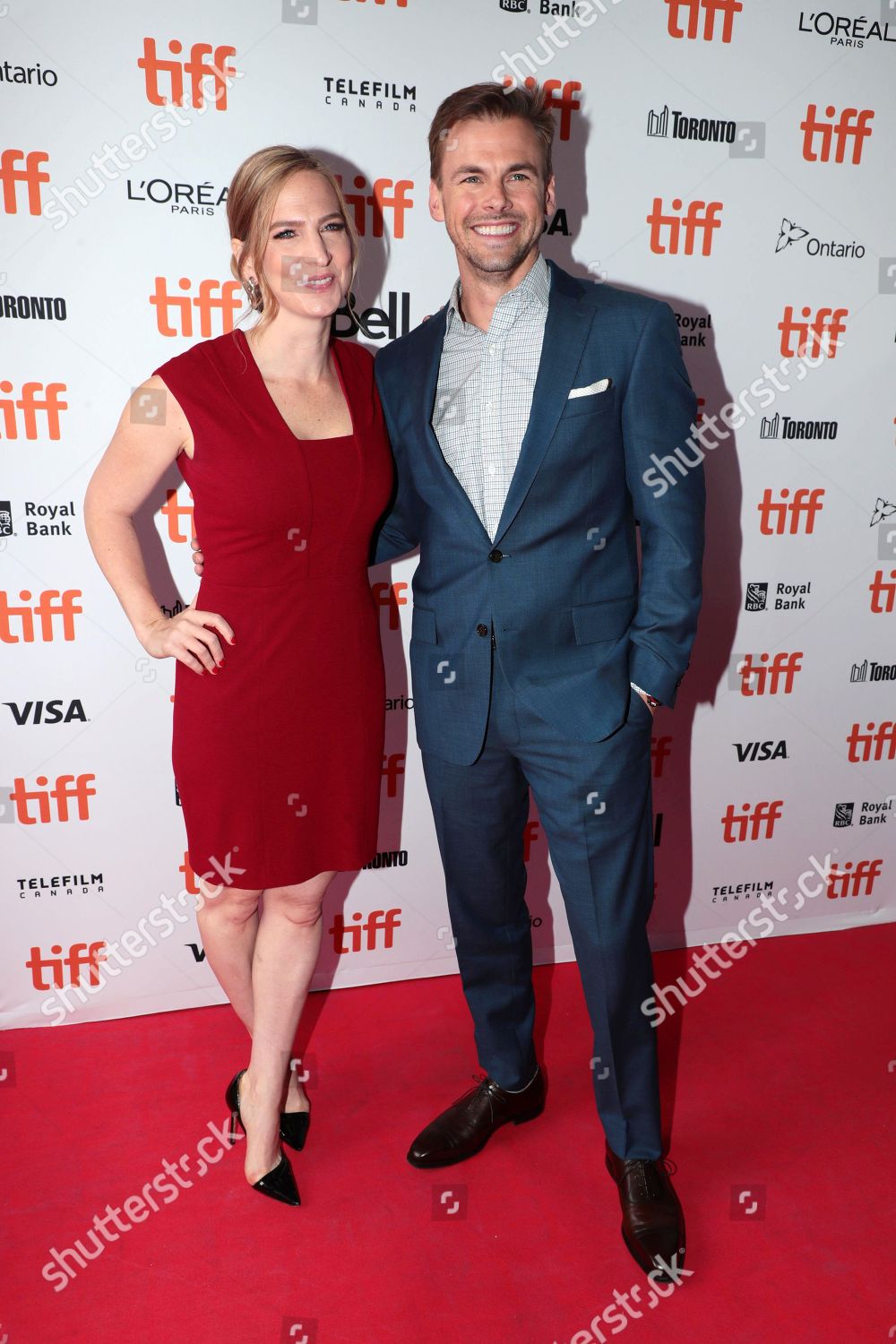 Helen Estabrook Producer Tommy Dewey Editorial Stock Photo - Stock ...