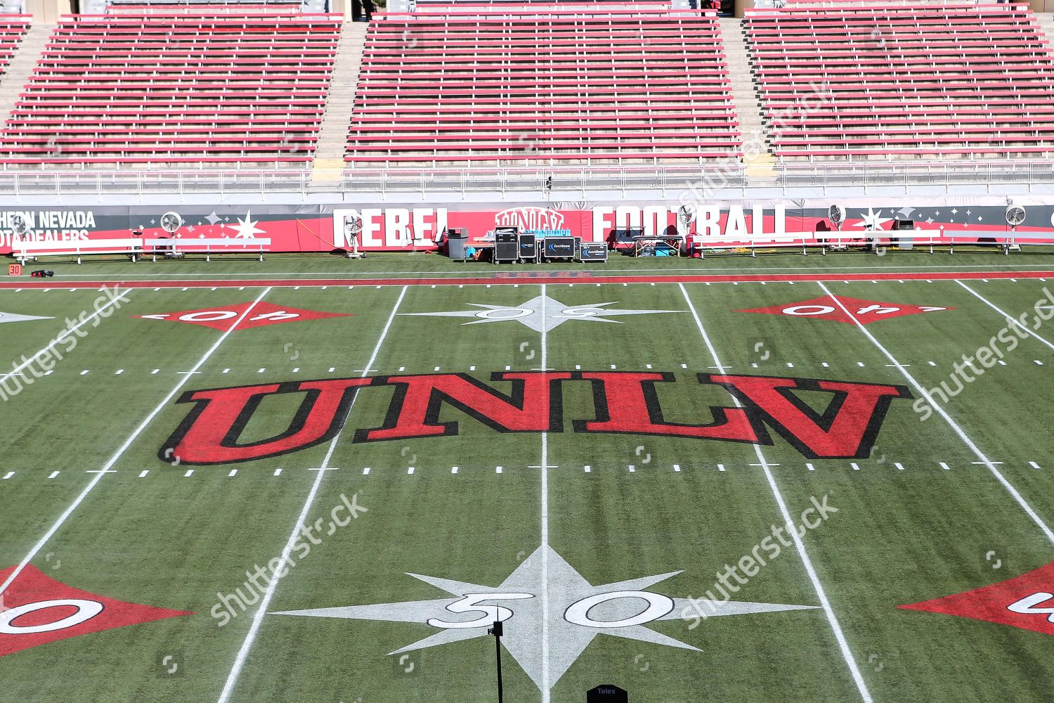 Interior View Sam Boyd Stadium Prior Editorial Stock Photo - Stock ...