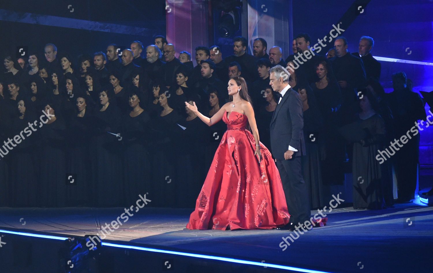 Andrea Bocelli Performs Aida Garifullina Editorial Stock Photo - Stock Image | Shutterstock
