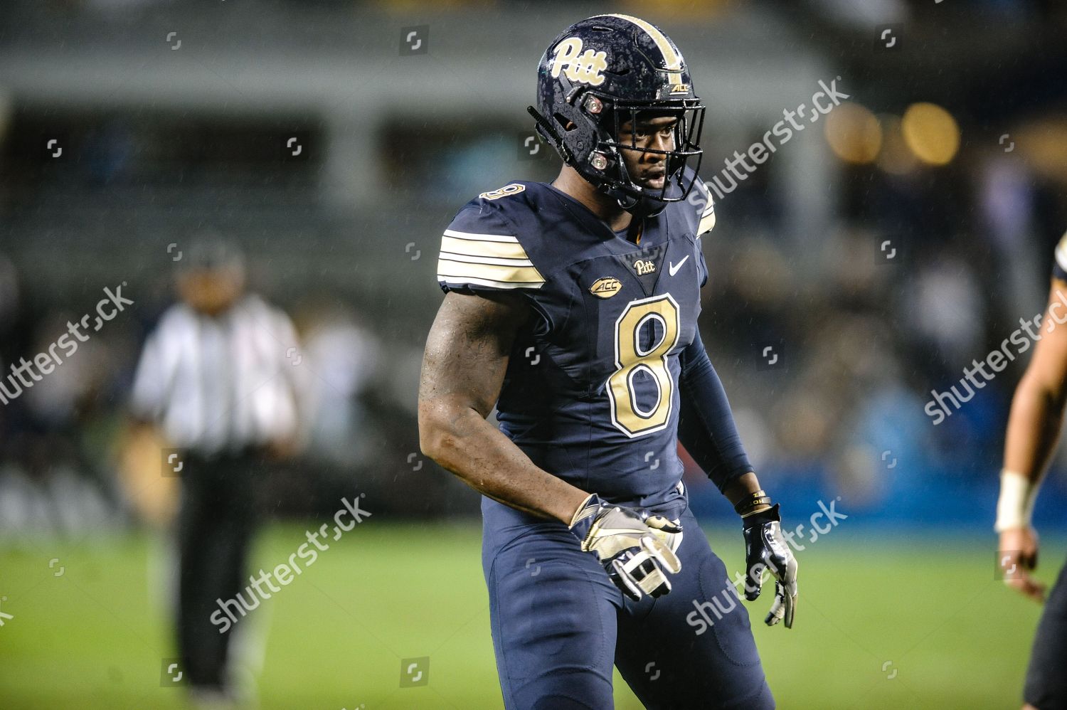 Th Dewayne Hendrix 8 During Pitt Editorial Stock Photo - Stock Image ...