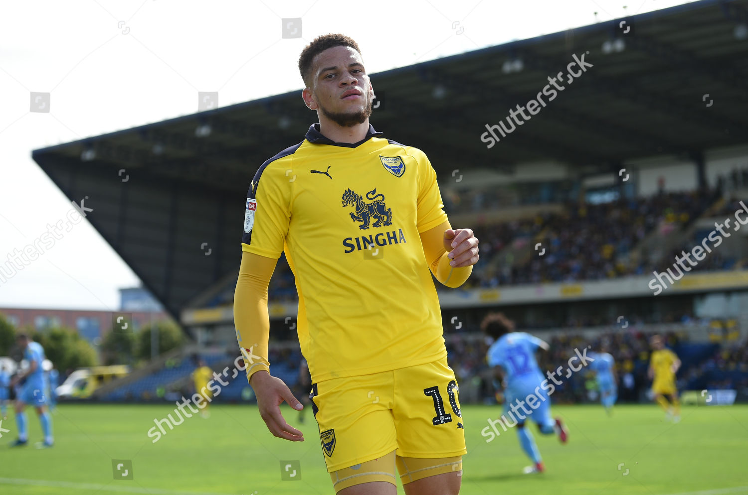 MARCUS BROWNE OXFORD UNITED Editorial Stock Photo - Stock Image ...