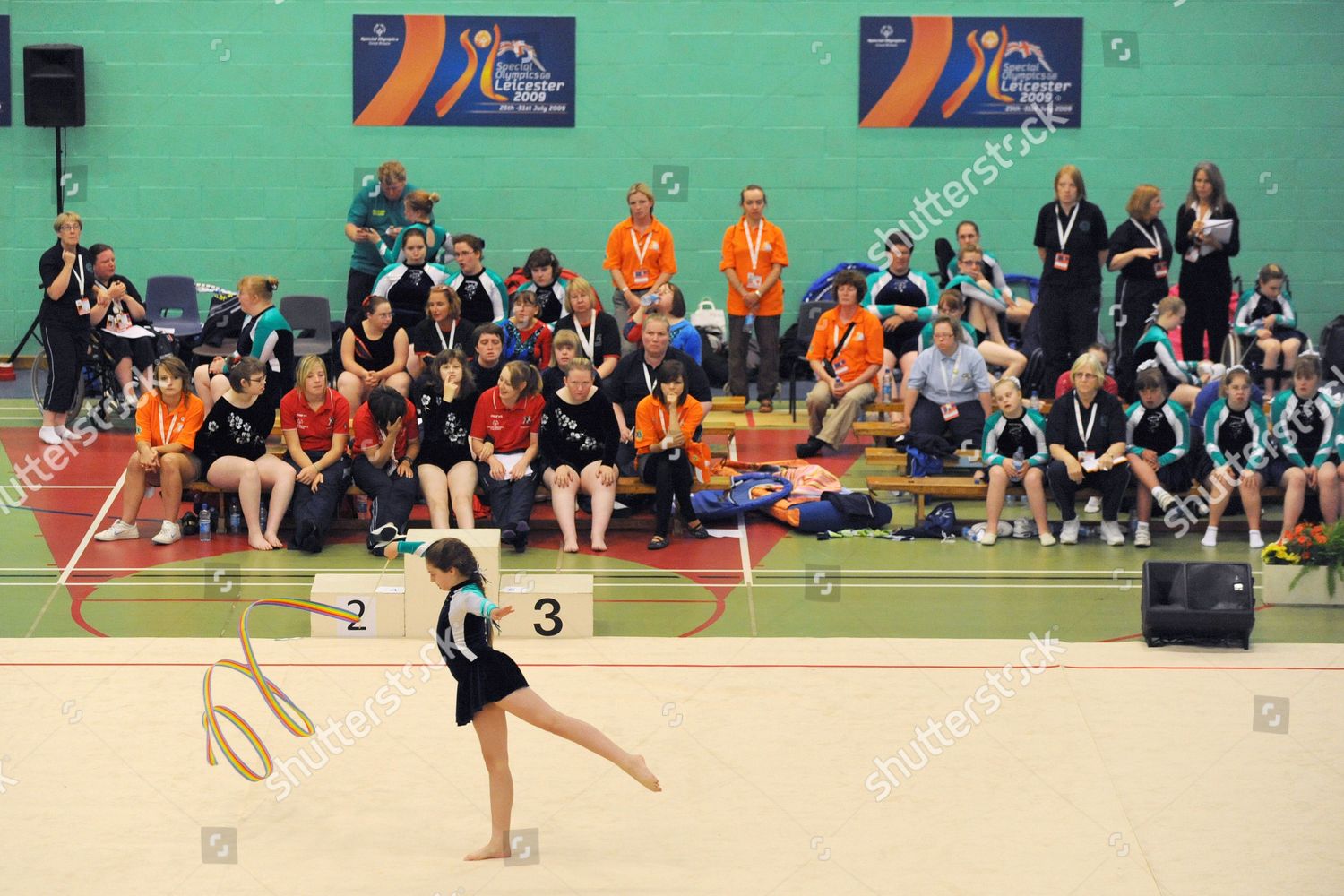 Felicity Martin Competing Rhythmic Gymnastics Editorial Stock Photo ...
