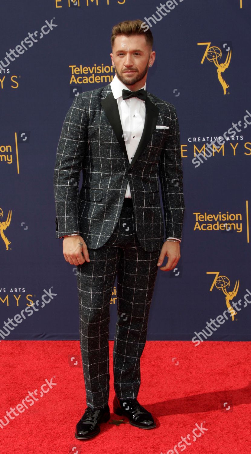 Travis Wall Arrives 2018 Creative Arts Editorial Stock Photo - Stock ...