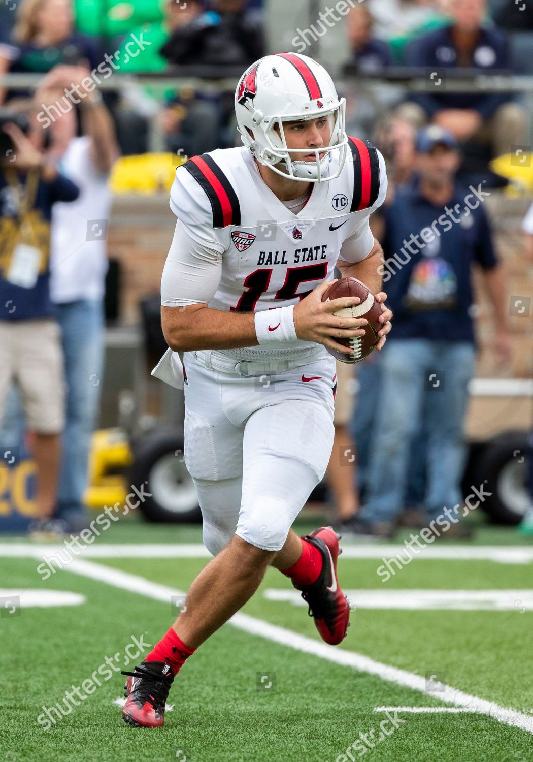 Ball State Quarterback Riley Neal 15 Editorial Stock Photo - Stock ...