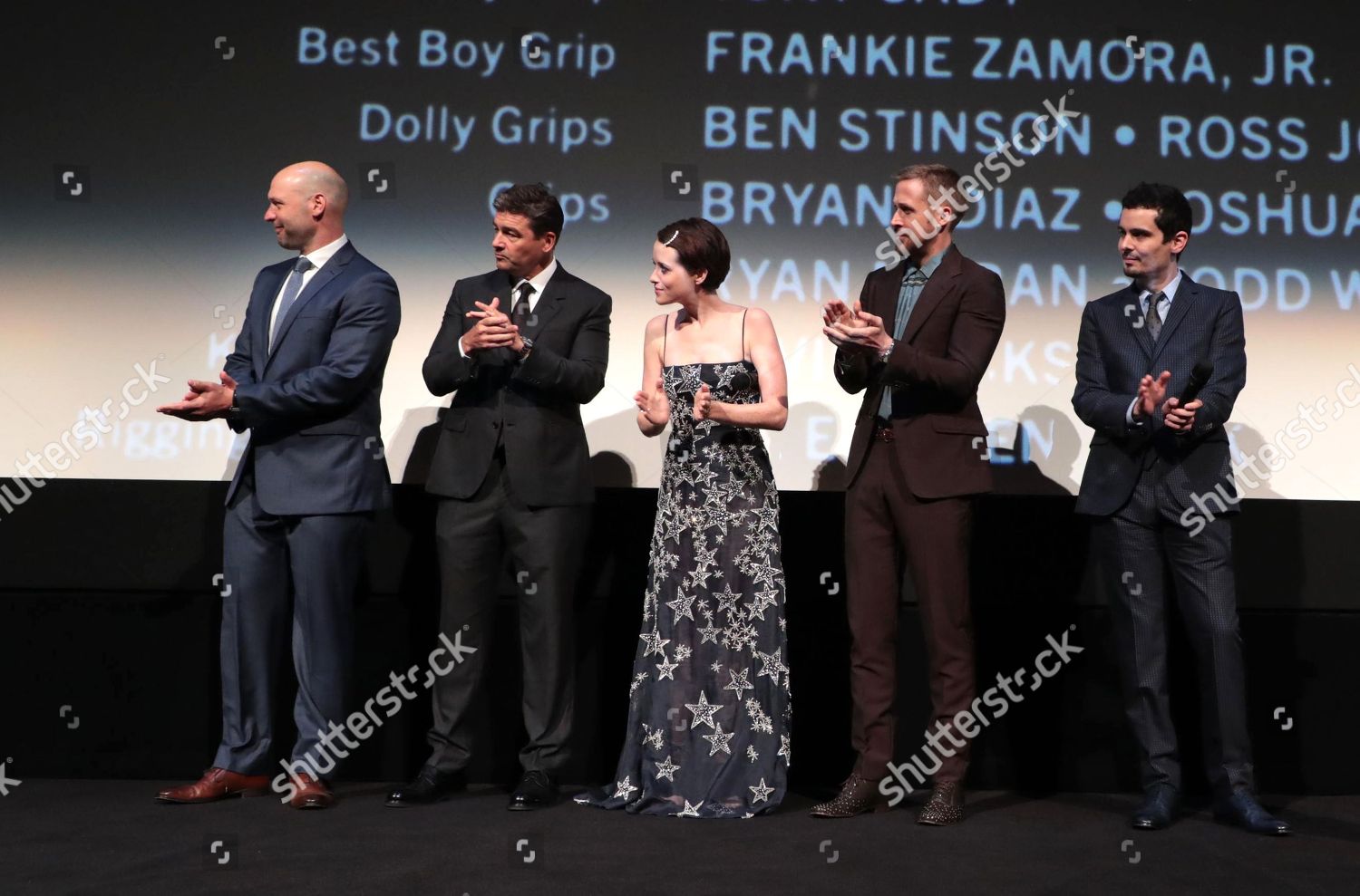 Corey Stoll Kyle Chandler Claire Foy Editorial Stock Photo - Stock ...