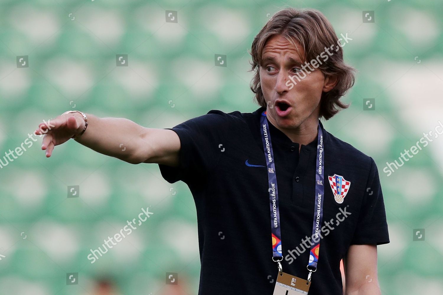 Luka Modric Croatia During Walk About Editorial Stock Photo - Stock ...