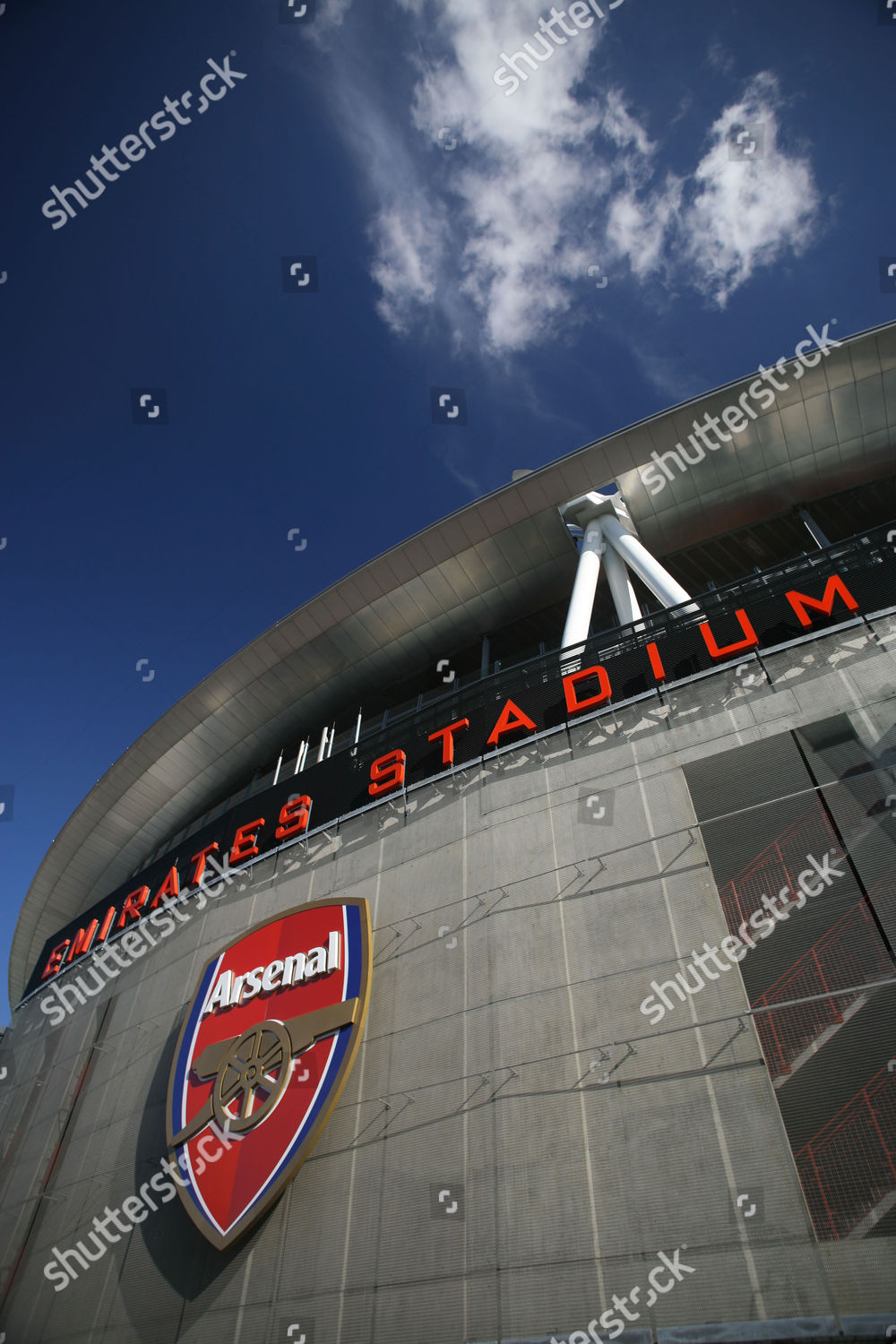 Emirates Stadium Arsenal Football Club Islington Editorial Stock Photo ...