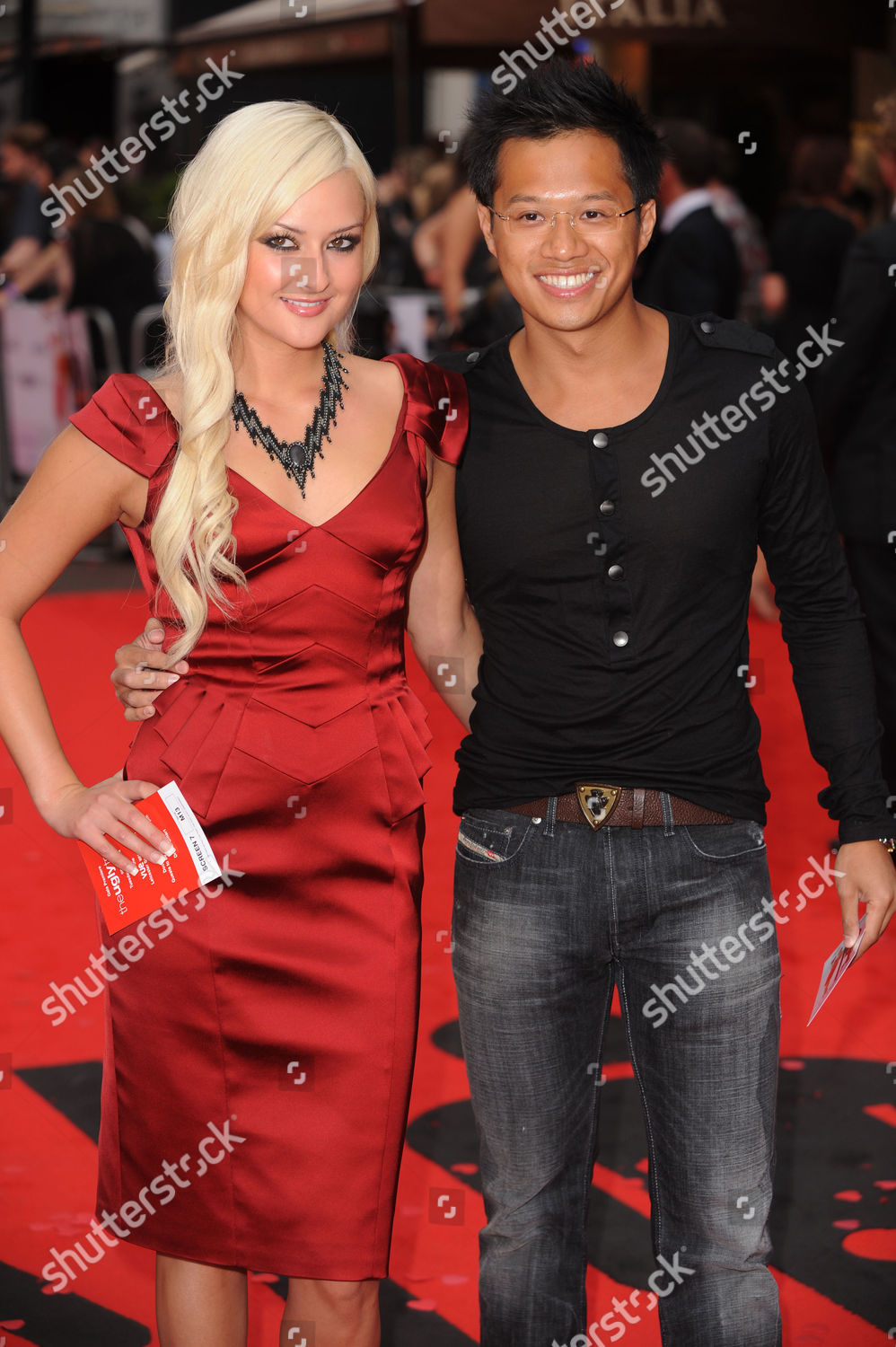 Karly Ashworth Kenneth Tong Editorial Stock Photo - Stock Image ...
