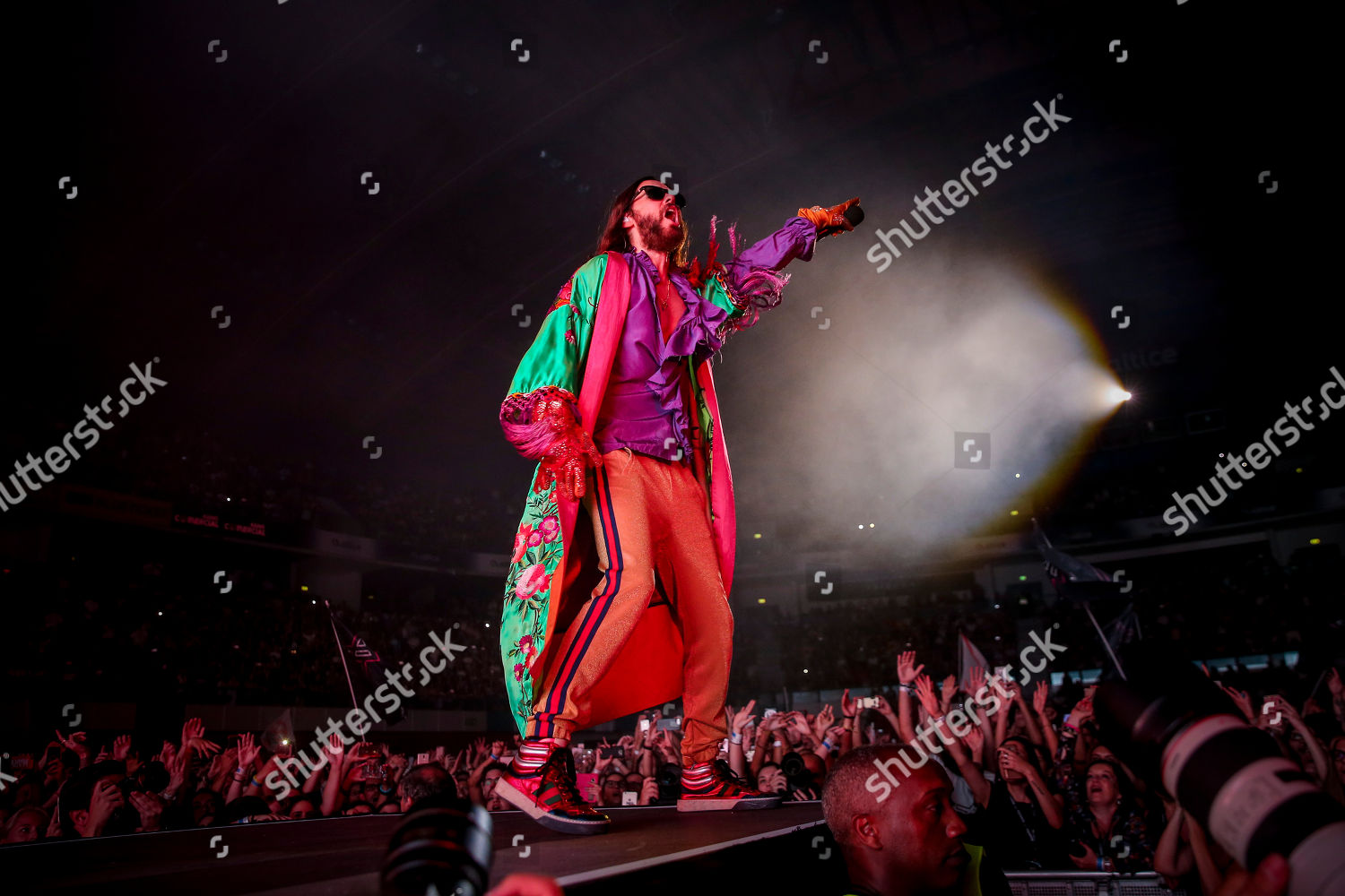 Jared Leto Lead Singer Us Band Editorial Stock Photo - Stock Image ...