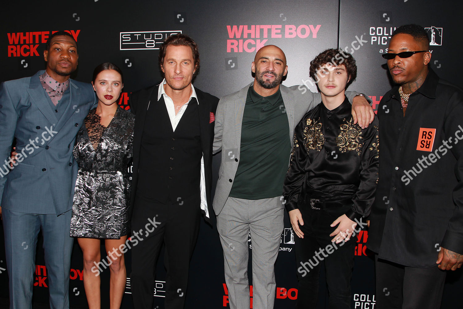Jonathan Majors Bel Powley Matthew Mcconaughey Editorial Stock Photo ...