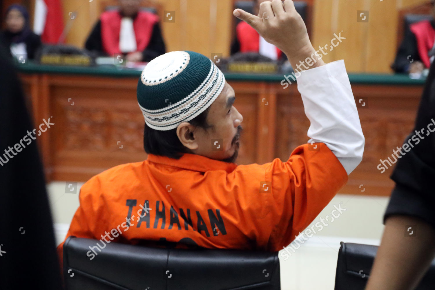 Indonesian Member Jamaah Ansharut Daulah Jad Editorial Stock Photo ...